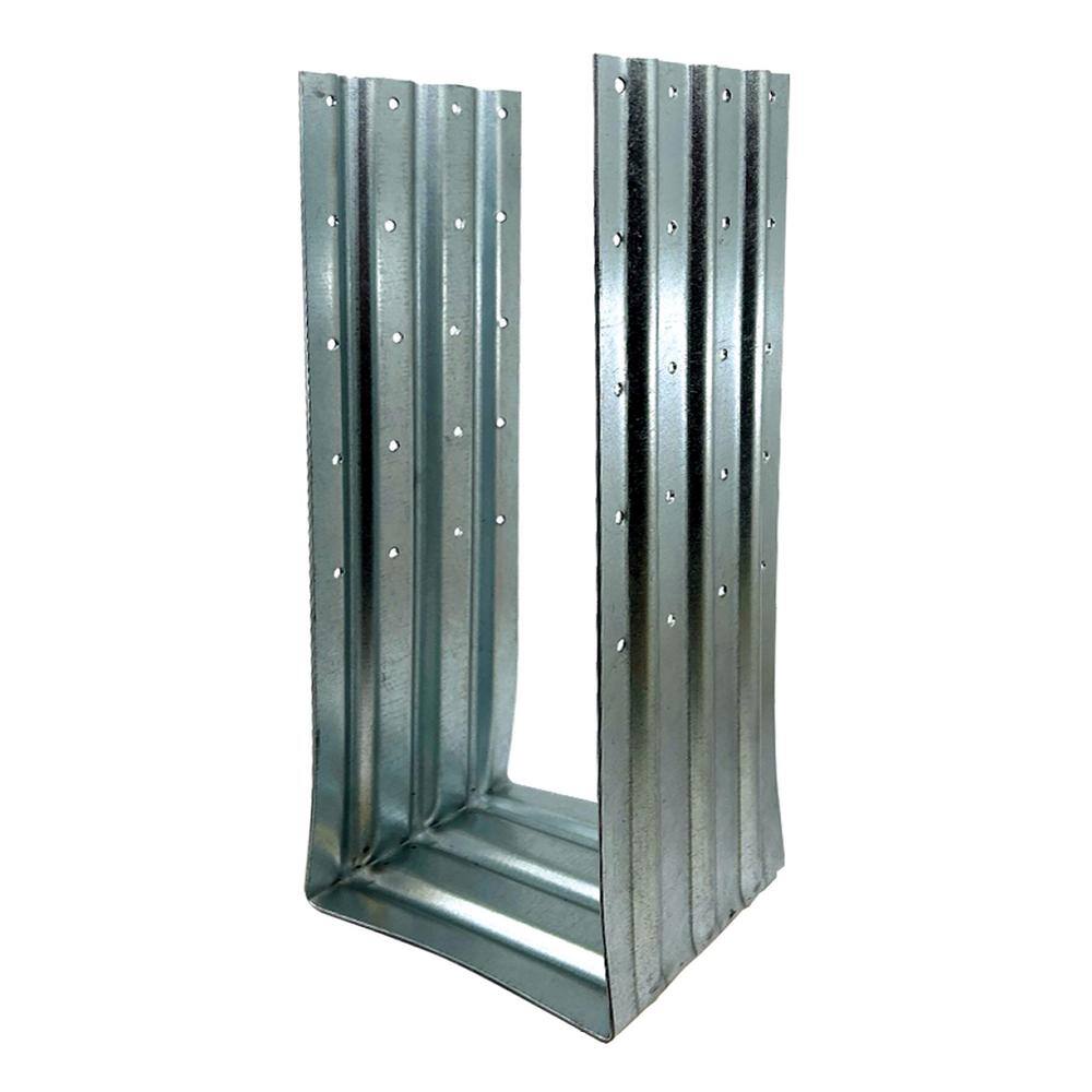 Atlas 4 in. x 4 in. Galvanized Steel Post Foot Anchor for concrete (4 ...