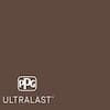 PPG UltraLast 1 qt. PPG1075-7 Fudge Truffle Eggshell Interior Paint and ...
