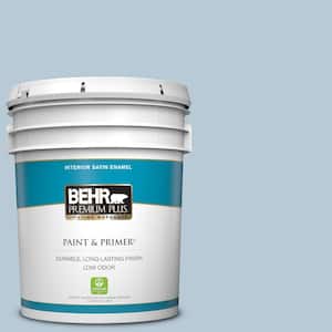 BEHR MARQUEE 1 gal. #PPU14-15 Denim Light Matte Interior Paint & Primer ...