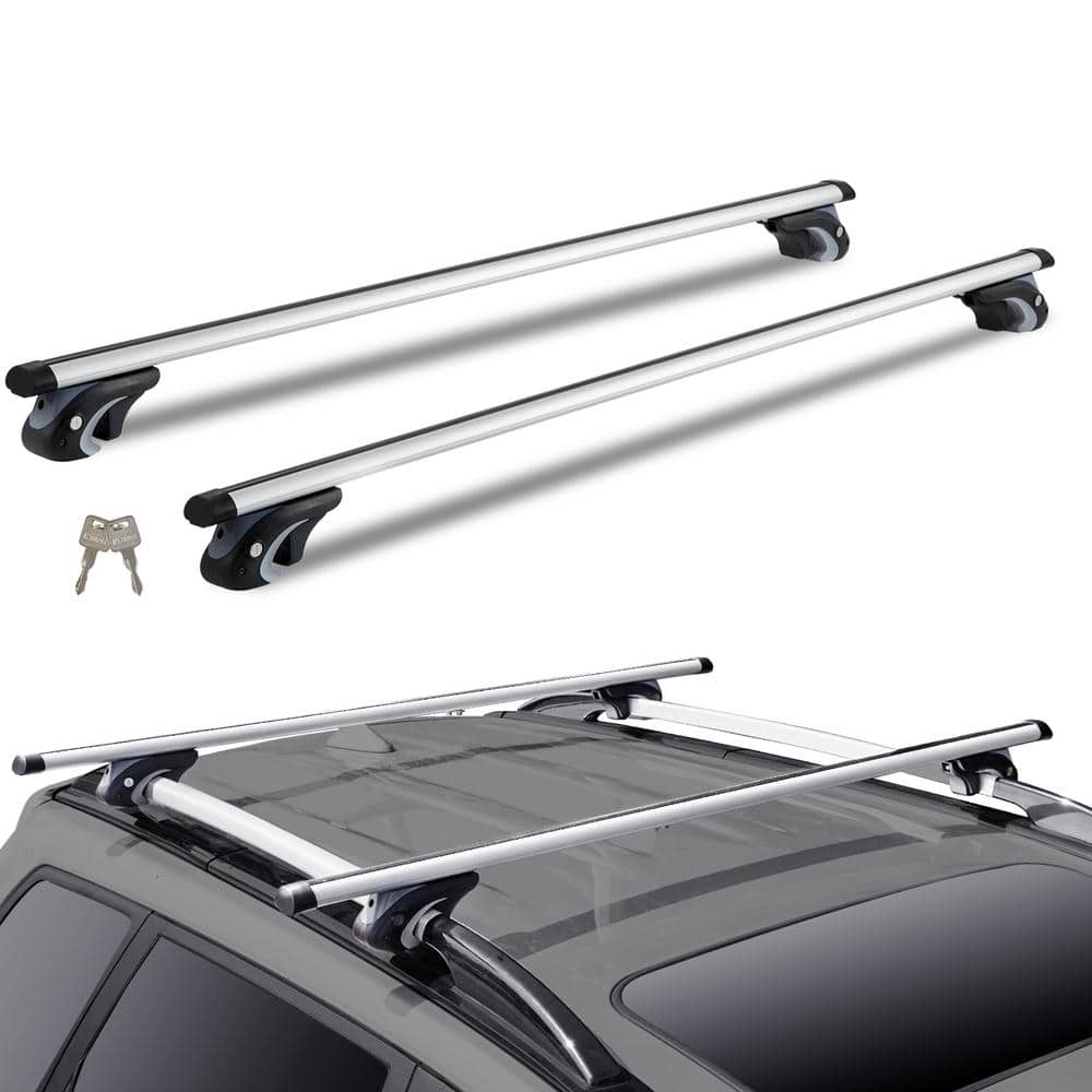 SKYSHALO Universal Roof Rack Cross Bars, 54 in. Aluminum Roof Rack ...