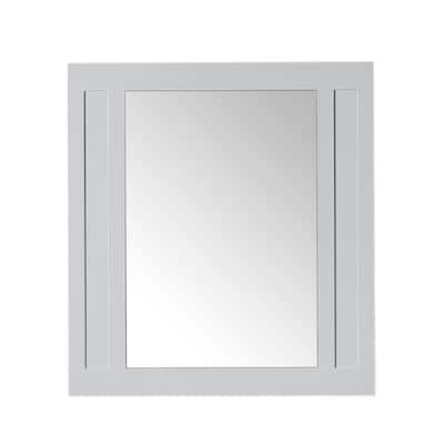 Gray - Framed - Vanity Mirrors - Bathroom Mirrors - The Home Depot