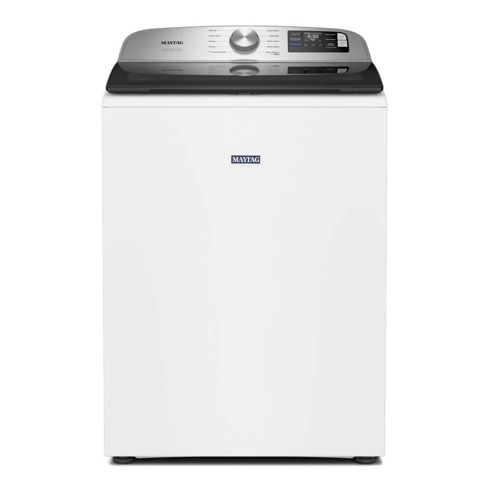 Maytag 5.2 cu. ft. Top Load Washer in White with Extra Power MTW6205RW ...