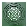 RELN 6 in. Square Green Grate 000223 - The Home Depot