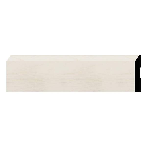 Ekena Millwork WM620 0.56 in. D x 4.25 in. W x 96 in. L Wood Maple ...