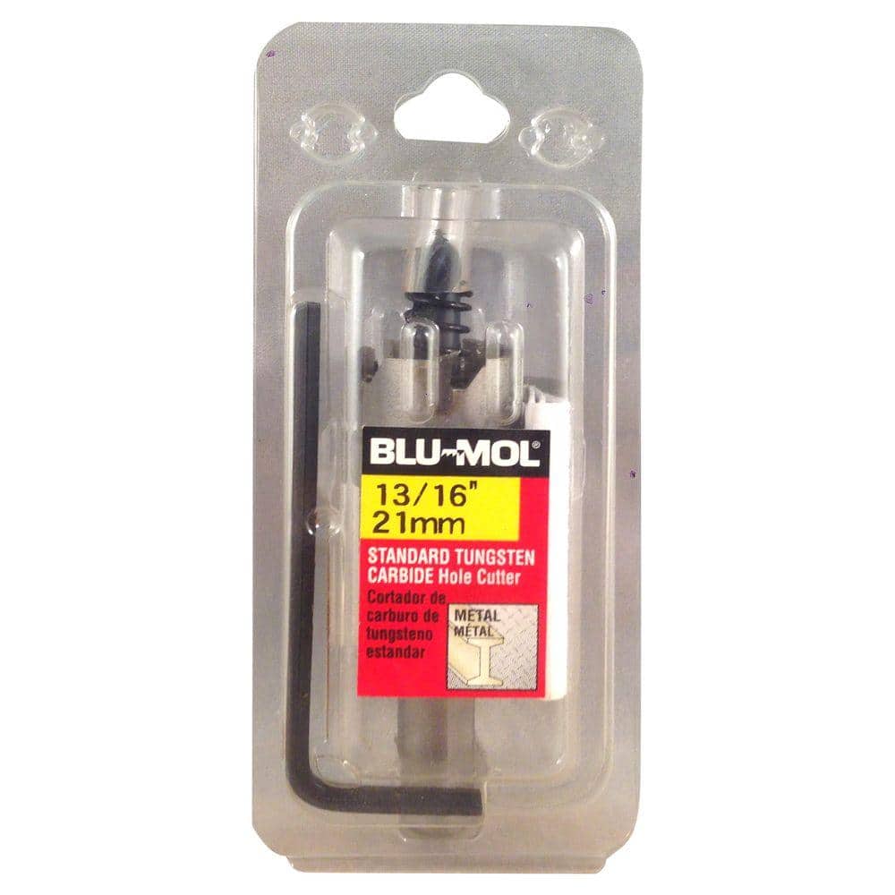 BLU-MOL Disston 13/16 in. Standard Tungsten Carbide Hole Cutter 3168 ...