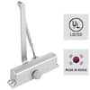 Premier Lock Aluminum Commercial Door Closer with Adjustable 3 Valve ...