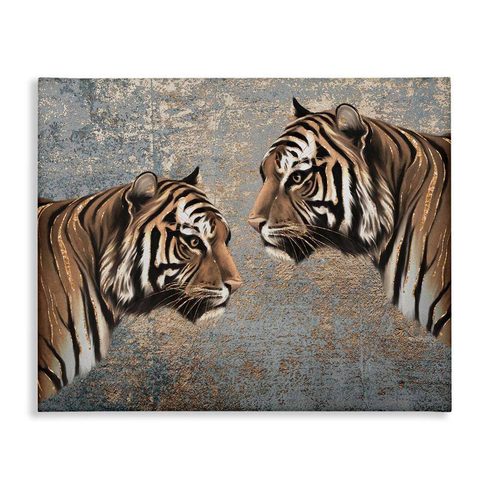 Stupell Industries Mirrored Tiger Duo by Svetlana Aleynikova Unframed Animal Graphic Art Print ...