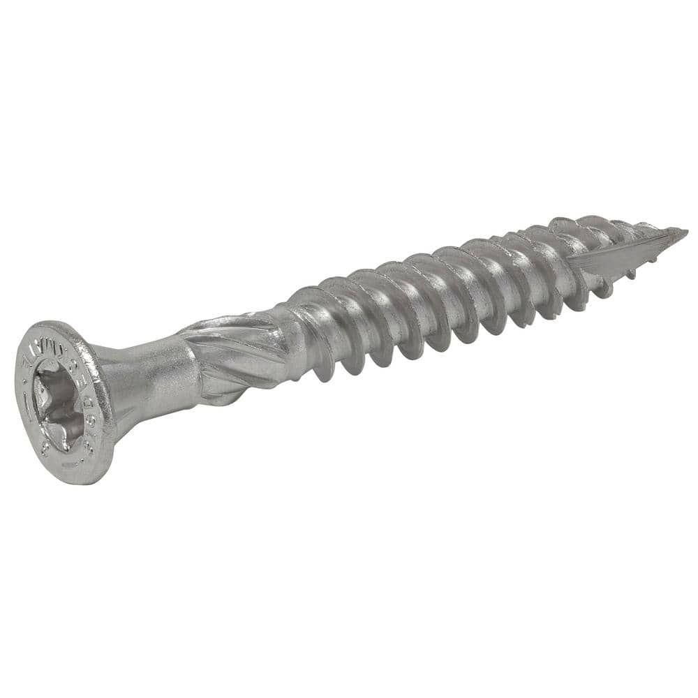 DECKMATE 3/8 in. x 3 in. Star Drive Wafer Head Structural 316 Stainless ...