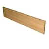 Stairtek 3/4 in. x 7-1/2 in. x 60 in. Unfinished Brazilian Cherry Riser ...