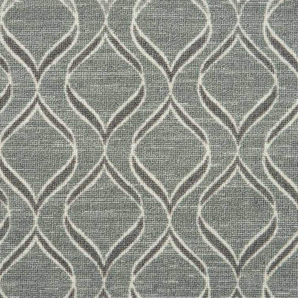 Natural Harmony Sublittoral Metal Gray 13.2 ft. 32.44 oz. Nylon Pattern ...