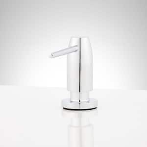 SIGNATURE HARDWARE Contemporary Sink Mount Soap Dispenser in Gunmetal ...