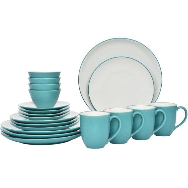 Reviews for Noritake Colorwave Turquoise 20-Piece (Turquoise) Stoneware ...
