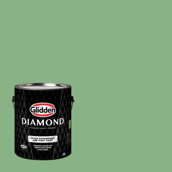Glidden Diamond 1 gal. PPG1131-5 Chatty Cricket Ultra-Flat Interior ...
