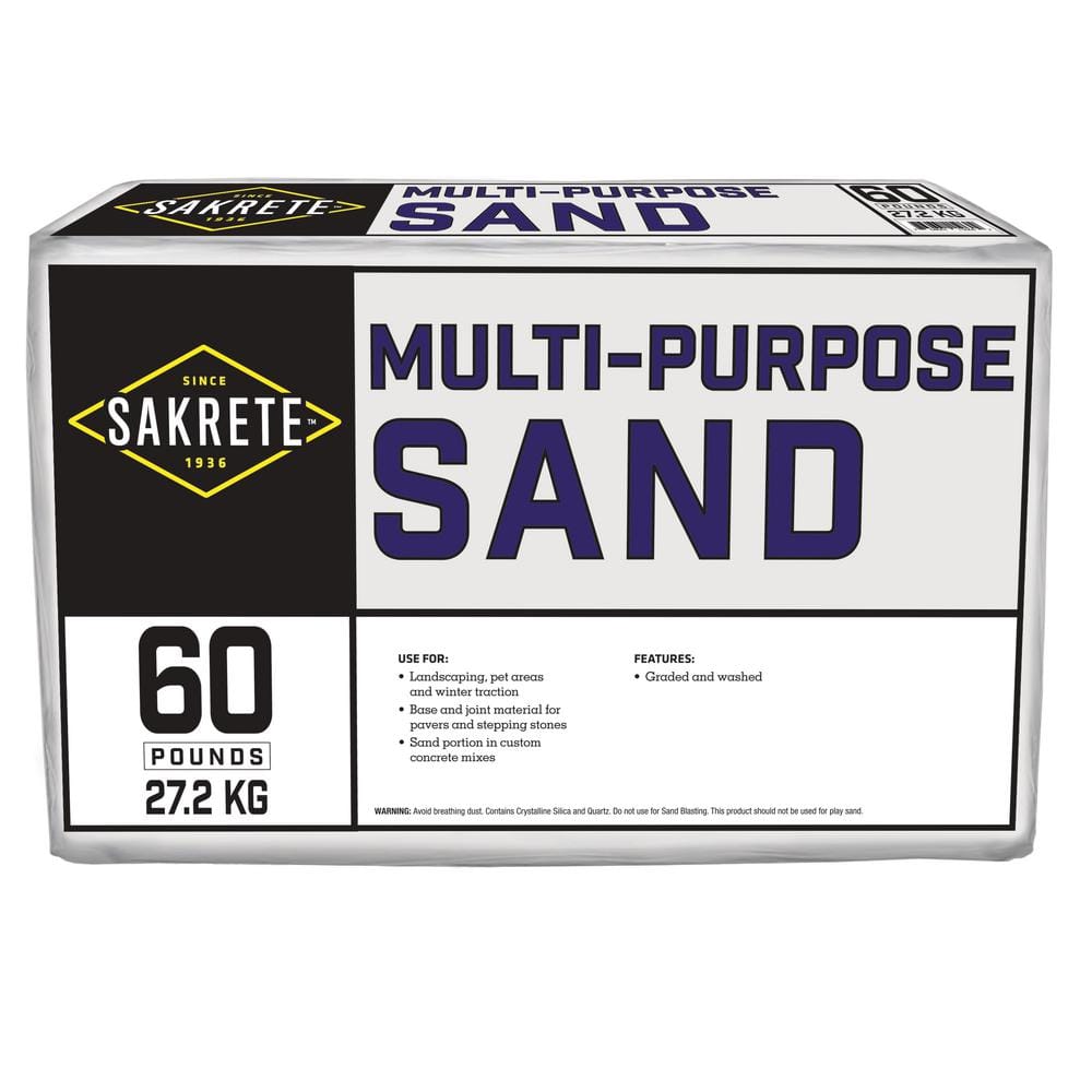 SAKRETE 60 lb. All-Purpose Sand 100033474 - The Home Depot