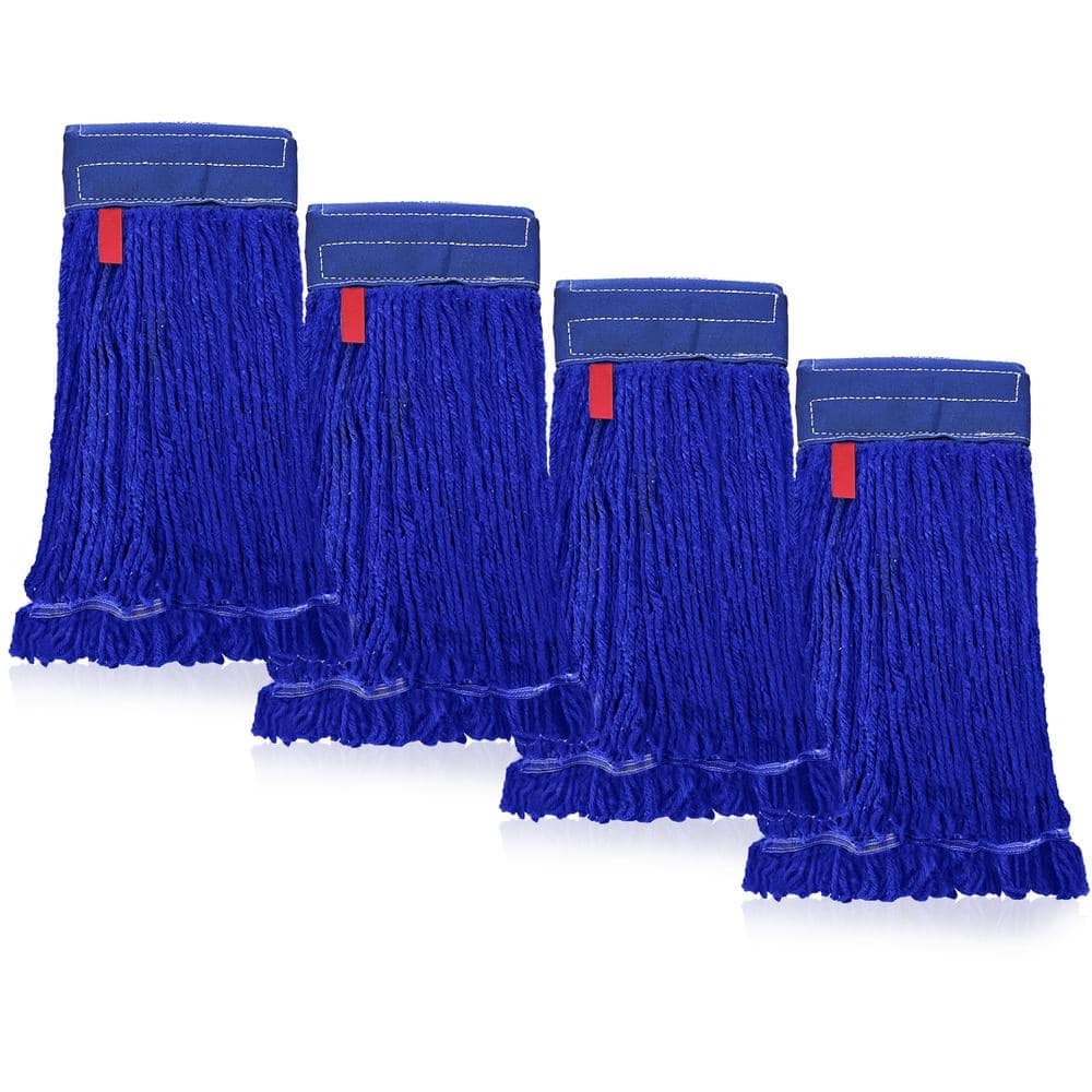 KLEEN HANDLER 5 in. Loop End Commercial String Mop Blended Mop Head ...