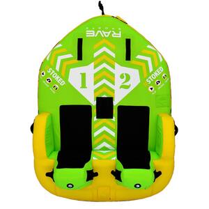 RAVE Sports #Stoked 61 in. x 82 in. Inflatable Boat Towable 02644 - The ...