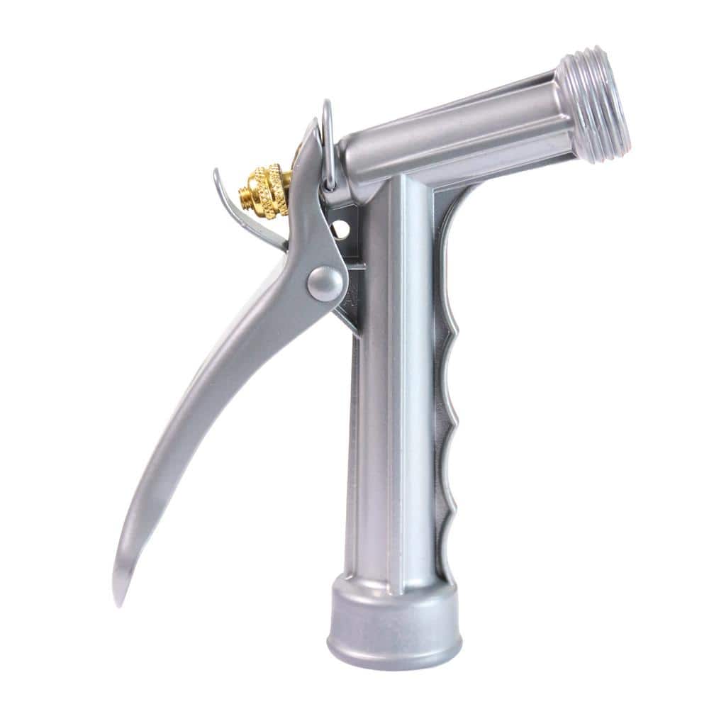 Chapin Cast Metal Garden Hose Spray Nozzle with Rear Trigger Grip ...