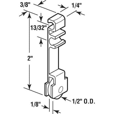 Window Rollers & Guides - Window Hardware - The Home Depot