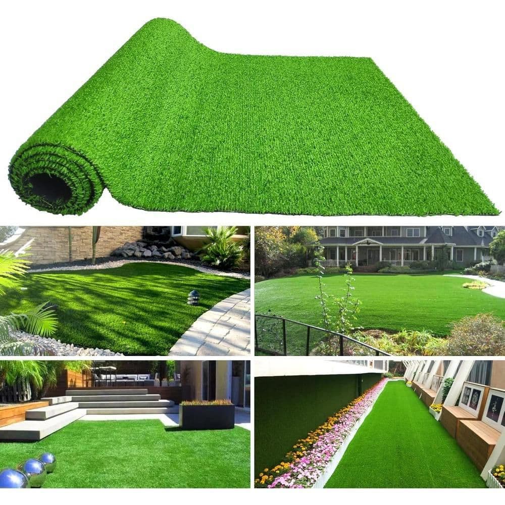 Otryad 5 ft. x 10 ft. Turf Mat for Backyard, Ideal for Garden, Lawn ...