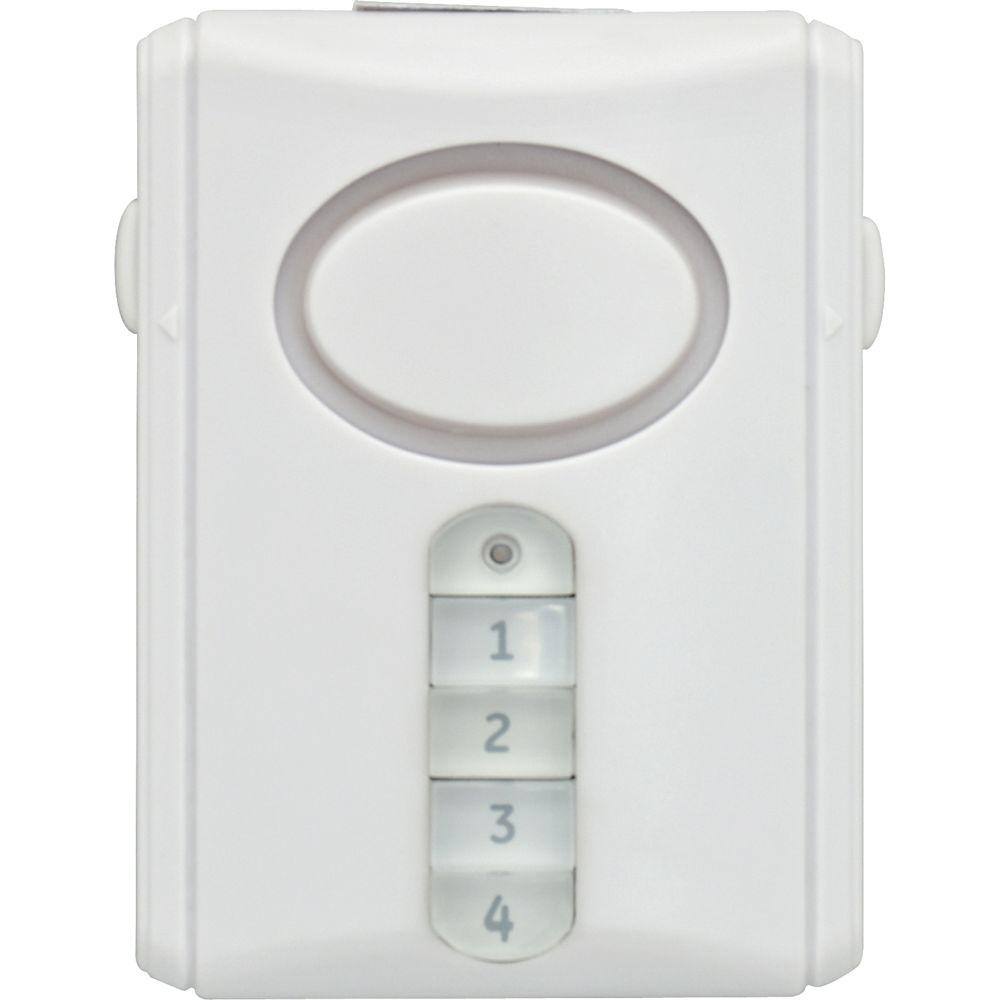 GE Battery Operated Personal Security Deluxe Door Alarm 45117 - The ...