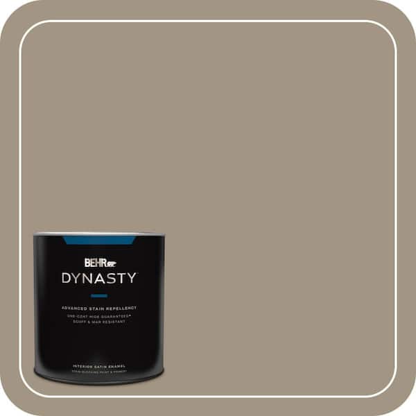 BEHR DYNASTY 1 qt. #ECC-43-2 Bridle Path Satin Enamel Interior Stain ...