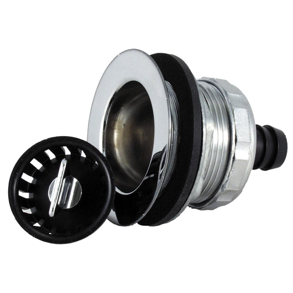 JR Products Strainer with Threaded Basket, Washer and Flange 9490-217 ...