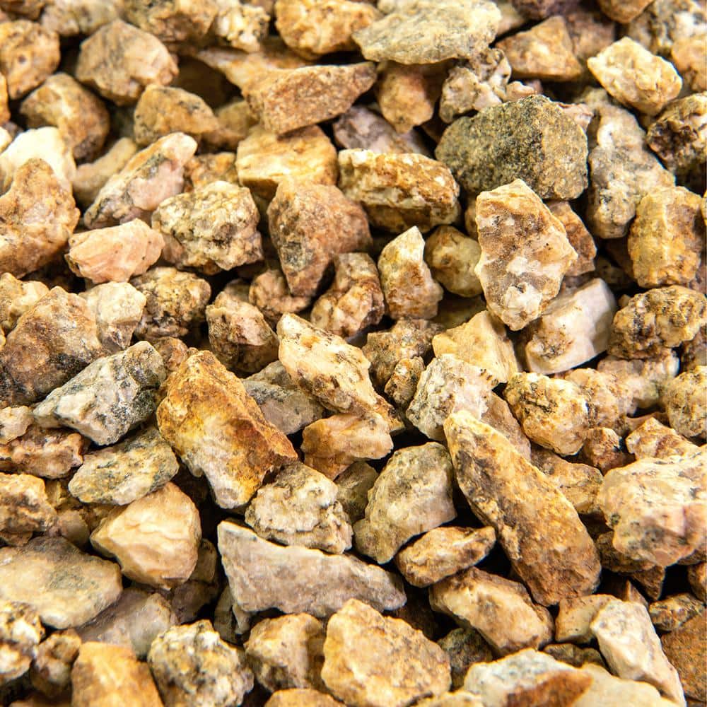 Southwest Boulder & Stone 25 cu. ft. 3/8 in. Mojave Gold Bulk Landscape ...