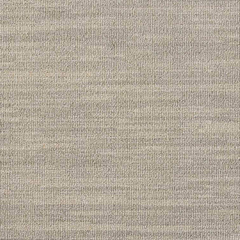 Natural Harmony Sky Breeze Stone Gray 13.2 ft. 36 oz. Wool Loop ...