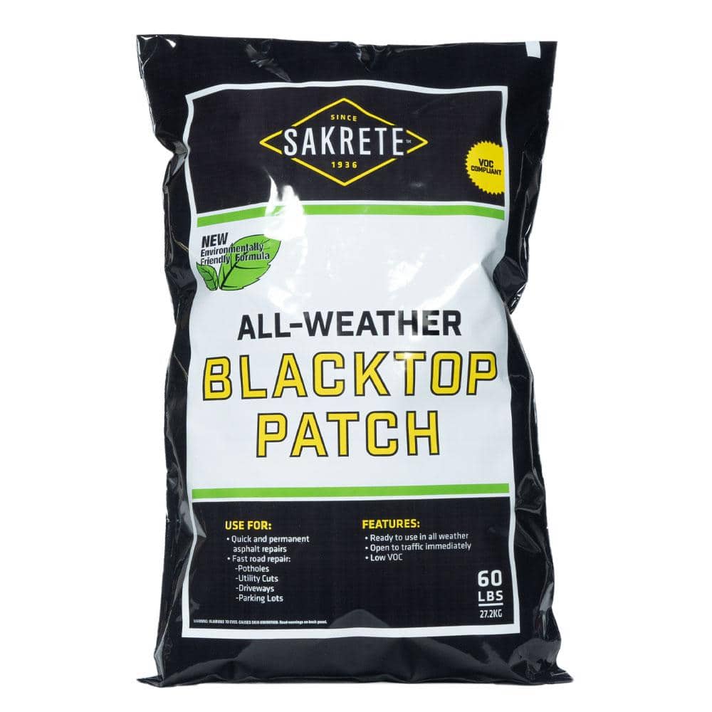 SAKRETE 60 lb. Blacktop Patch 60450001 - The Home Depot