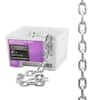 Everbilt 3/8 in. x 30 ft. Grade 43 Zinc Plated Steel High Test Chain ...