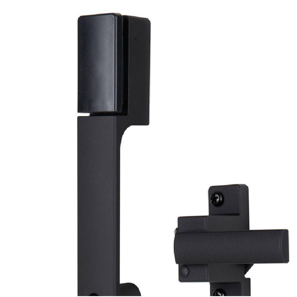 Wright Products Alto Push Button Latch Matte Black V338MB - The Home Depot