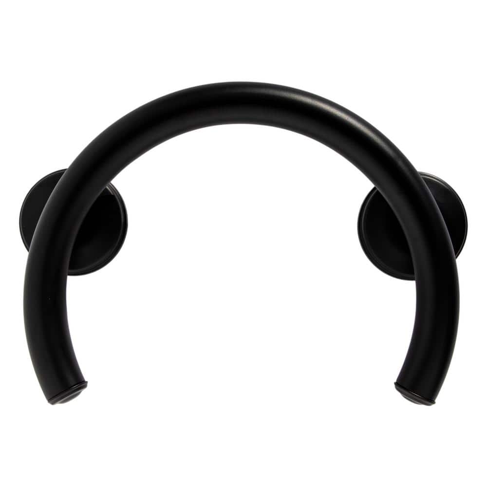 Grabcessories 13.25 in. x 1.25 in. 2-in-1 Shower and Tub Grab Ring with ...