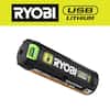 RYOBI USB Lithium 3.0 Ah Lithium-Ion Rechargeable Battery FVB03 - The Home Depot