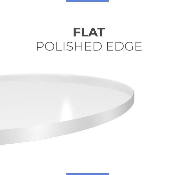 40 inch round plexiglass table top store