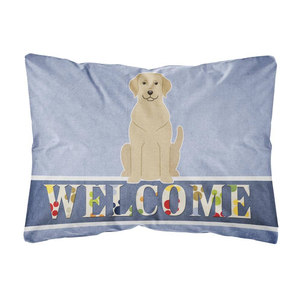 Caroline's Treasures 12 in. x 16 in. Multi-Color Outdoor Lumbar Throw ...