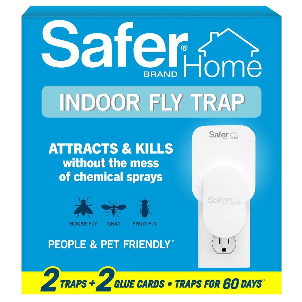 Safer Brand Safer Home Indoor Flying Insect Trap for Fruit Flies, Gnats ...