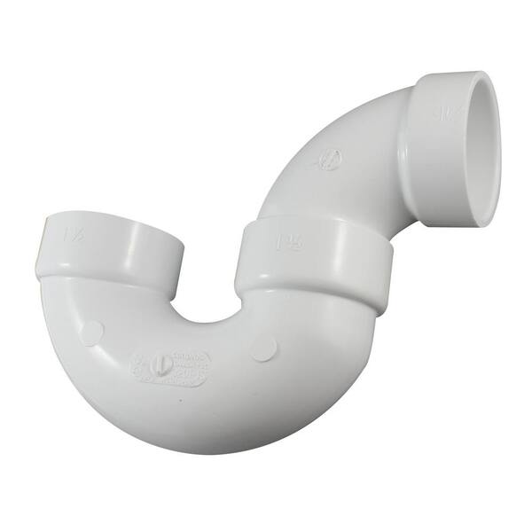 IPEX 1-1/2 in. PVC DWV Hub x Hub P- Trap 755237 - The Home Depot