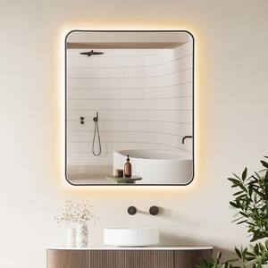 Altair Dazzle 84 in.W x 42 in.H Rectangular Aluminum Framed LED Wall ...