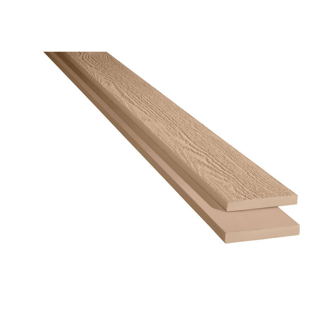 TruWood 4/4 in. x 6 in. x 8 ft. Primed Composite Wood Reversible Trim ...