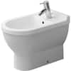 Duravit Starck 3 Round Floor-Mounted Bidet in White 2230100000 - The ...
