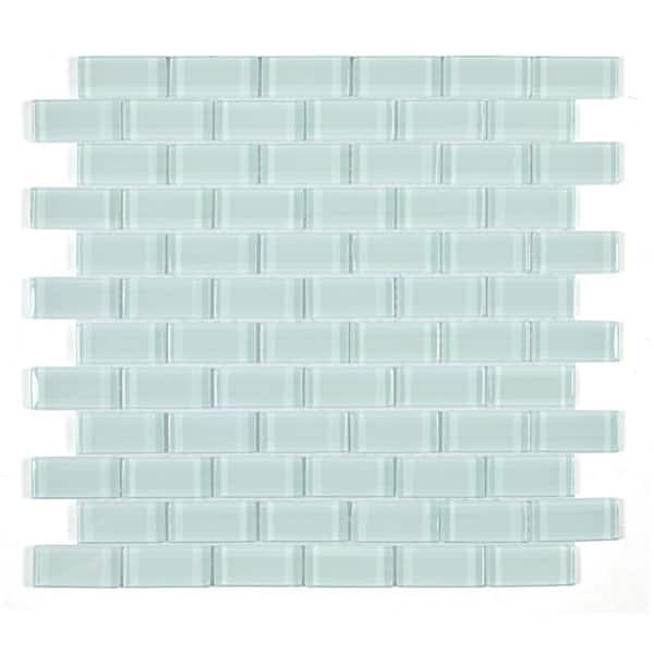 EMSER TILE Regala 20-Pack Present 12 in. x 12 in. Glossy Mini Offset ...