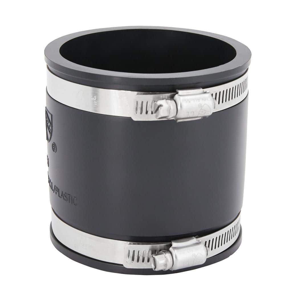 ECO FLO 1-1/4 in. DWV Flexible PVC Coupling 156-125 - The Home Depot