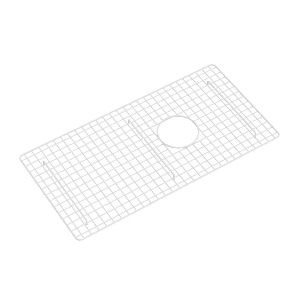 ROHL Wire Sink Grid for 6497 Kitchen Sinks in White WSG6497WH - The ...