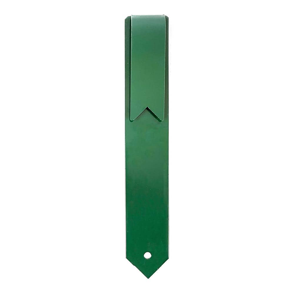 Vigoro 1 ft. Green Steel Splicing Stake 867250 - The Home Depot