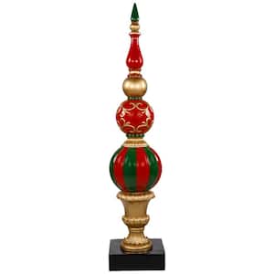 Northlight Ball Finial Commercial Size Christmas Decoration 48 in. Gold ...