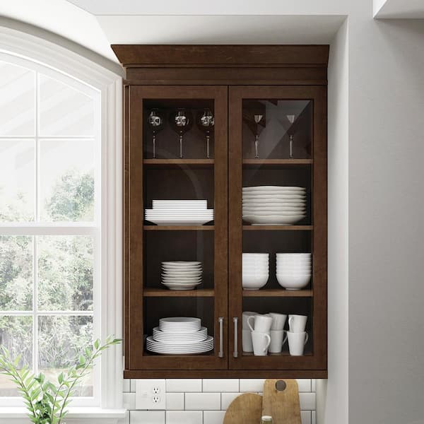 Hampton bay glass cabinet doors store