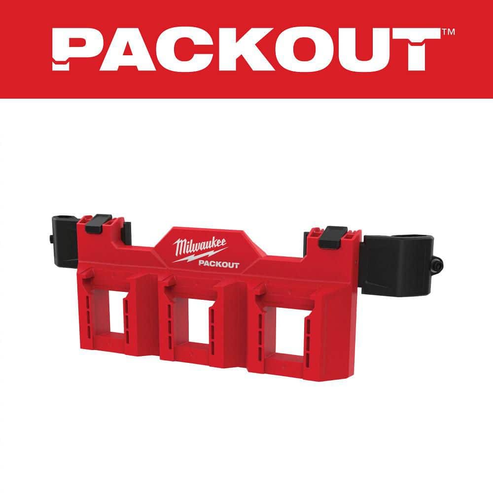 Milwaukee PACKOUT M18 Battery Tool Box Rack Attachment 48-22-8603 - The ...