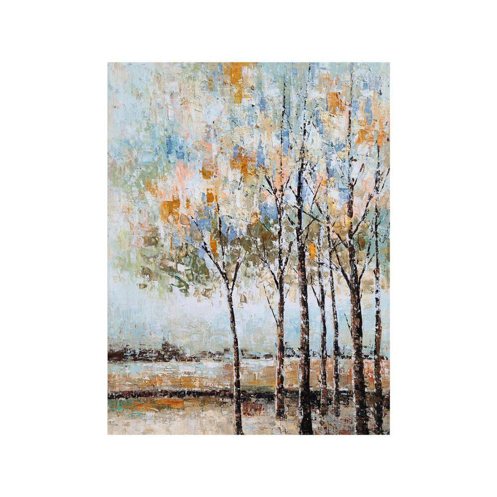 Abstract Forest Unframed Canvas Art Print 36 in. x 24 in. PDCP8RGNGZ ...