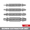 Milwaukee M2 Steel Screw Extractor Set (4-Piece) 49-57-9001 - The Home ...
