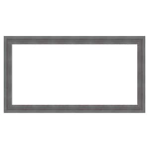 Amanti Art Dixie Grey Rustic 26 in. x 26 in. Wood Framed Dry Erase ...